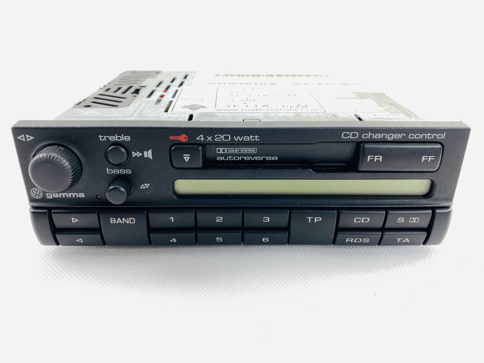 Volkswagen Gamma 4 Cassette Radio Player + Bluetooth Retrofit – Baltic ...